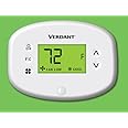 Verdant VX Series Wireless Energy Management Thermostat, LCD Display ...
