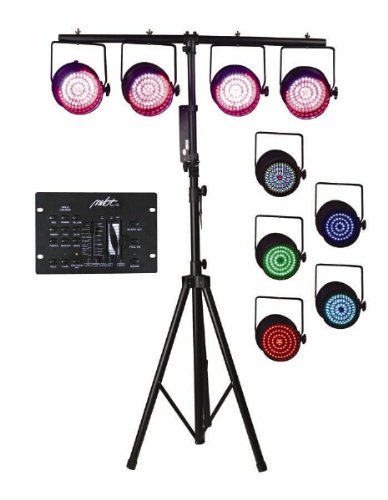 Amazon.com: MBT Lighting LEDPROPACK_35110 LED PAR 64 Package Stage ...