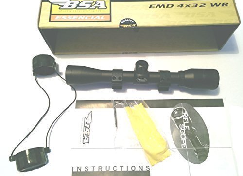 BSA WR 4x32 Telescopic Air Gun Rifle Scope Sight Supplied With 11mm 3/8 ...