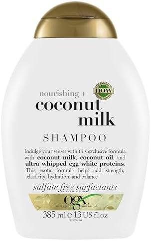 OGX, Shampoo, Nourishing+ Coconut Milk, New Gentle and PH Balanced Formula, 385ml price in Egypt ...