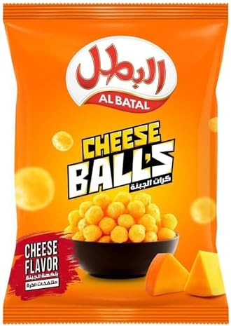 Al Batal Cheese Balls, 90 g price in Saudi Arabia | Amazon Saudi Arabia ...