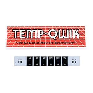 Amazon.com: Apex Temp-Quik Forehead Strip Thermometer: Health ...