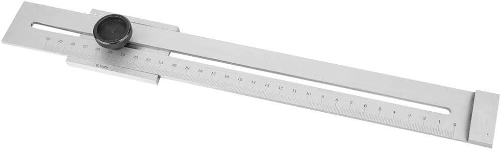 Stainless Steel Marking Rule, 0-300mm Scriber Ruler Marking Gauge ...