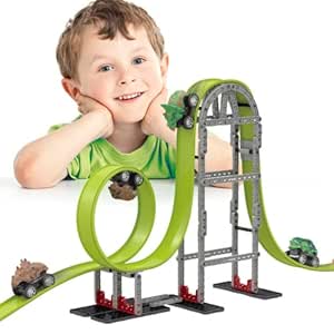 Buy Kidology Anti Gravity Dinosaur Car Race Tracks for Kids | Racer Car ...