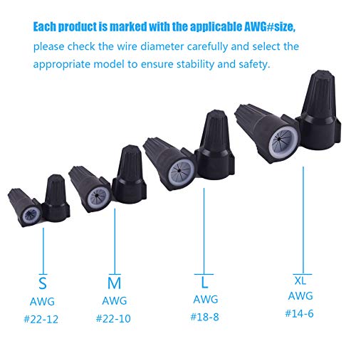 Waterproof Wire Connectors, Outdoor Grease Cap Electrical Wire Nut for ...