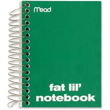 Amazon.com : MEA45388 - Mead Fat Lil Five Star Notebook : Wirebound ...