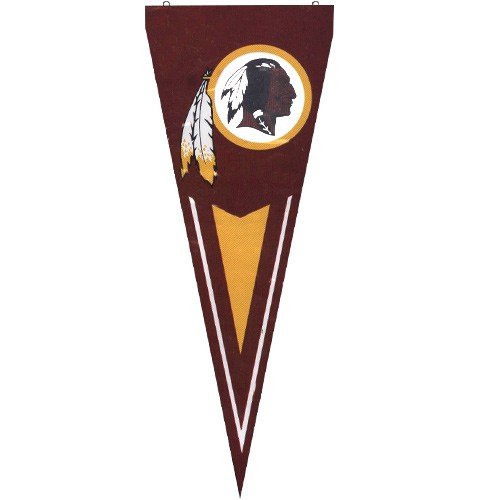 NFL Washington Redskins Burgundy Premium Quality Pennant