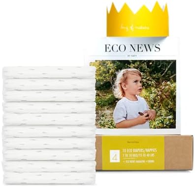 Eco by Naty Baby Diapers - Plant-Based Eco-Friendly Diapers, Great for ...