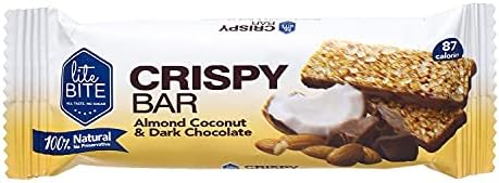 Lite Bite Almond Coconut and Dark Chocolate Crispy Bar 35 Grams price in Egypt | Amazon Egypt ...