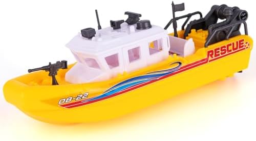 ArtCreativity Aquatic Rescue Vessel, Battery-Operated Toy Ship for Kids ...