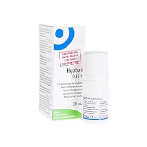 Amazon.com: 3 x HYABAK - Drops - Solution for Eyes and Contact Lenses ...