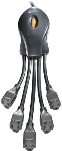 Amazon.com: Power Sentry 5-Outlet Black Powersquid: Electronics