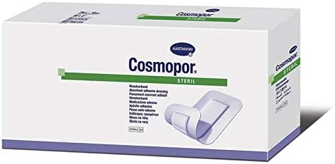 Amazon.com: Cosmopore® Sterile Adhesive Wound Dressing 10" x 4" (Box of ...
