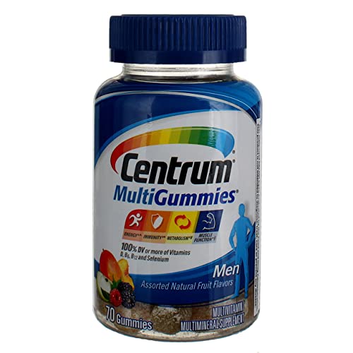 Centrum MultiGummies Gummy Multivitamin for Men, Multivitamin ...