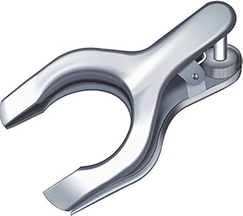 Scientific Labwares Pinch Clamp with Screw-Lock, Stainless Steel, Size ...