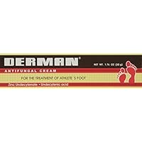 Amazon.com : 6pk - Derman - Antifungal Cream - 1.76oz : Athletes Foot ...