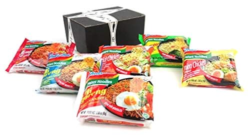 Indomie Mi Goreng Instant Noodles 6-Flavor Variety: One Packet Each in ...