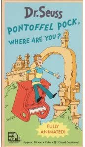 Amazon.com: Pontoffel Pock, Where Are You [VHS] : Seuss, Dr.: Movies & TV