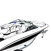 Camco Boat Cover Support Kit | Features an Easy-to-Use Telescoping ...