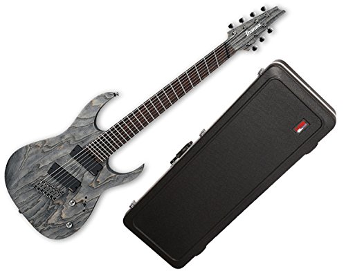Ibanez RG Iron Label Multi-Scale 7 String Guitar Black Stained - Import ...