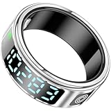سعر Smart Ring with LED,Heart Rate Monitor, Sleep & Fitness Tracker ...