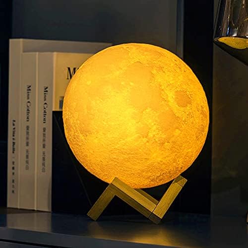 AED Moon Lamp 4.8inch 16Colors 3D Printed Moon Lamp Moon Light Moon ...
