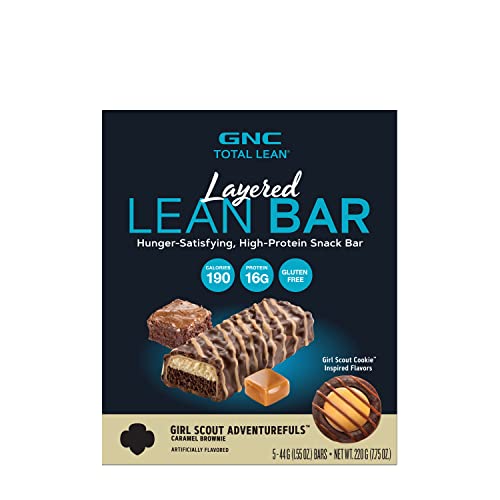 GNC Total Lean Layered Lean Bar | Hunger Satisfying, High Protein Snack ...