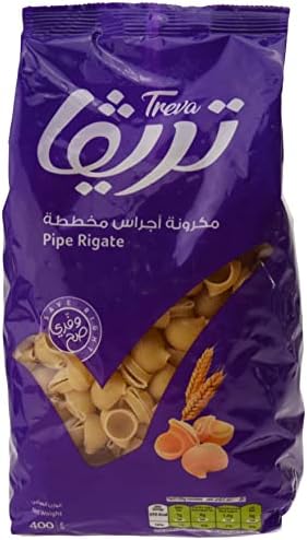 Treva Macaroni Pipe Rigate - 400 Gm price in Saudi Arabia | Amazon ...