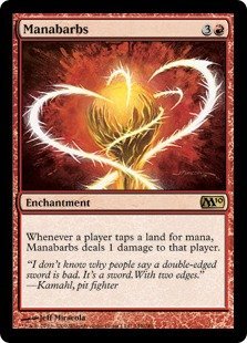 Amazon.com: Magic: the Gathering - Manabarbs - Magic 2010: Toys & Games