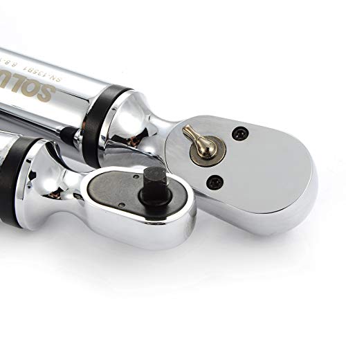 Torque Wrenches SOLUDE 1/2 Digital Adjustable Torque Wrench with Buzzer ...
