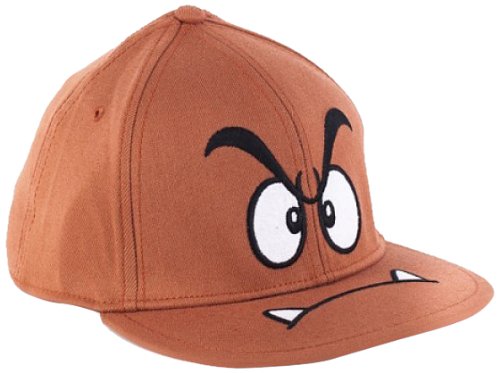 Nintendo Goomba Brown Adjustable Cap: Amazon.co.uk: Clothing