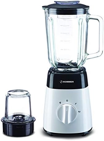 Hommer Blender With Glass Jar And Grinder/500W/ 1.5 L/ Hsa205-04 ...