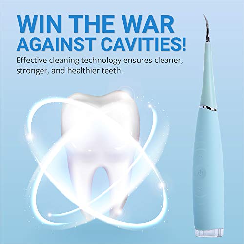 Meeteasy Electric Sonic Dental Calculus Plaque Remover Tool Kit - Tooth ...