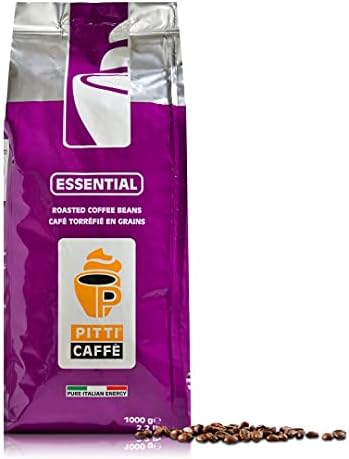 PITTI CAFFÈ Essential Coffee Beans, Well balanced flavour with a rich ...