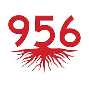 Amazon.com: JMM Industries 956 Roots Texas Area Code TX Vinyl Decal ...