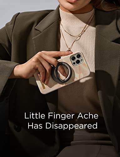 LISEN for Magsafe Phone Grip Holder Magnetic Phone Ring [Ultra Thin ...