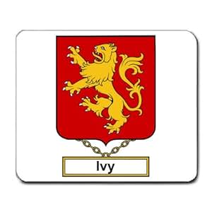 Amazon.com : Ivy or Ivey Family Crest Coat of Arms Mouse Pad : Office ...