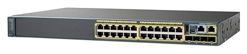 Cisco Catalyst 2960X-24PD-L Network Switch, 24 Gigabit Ethernet Ports ...