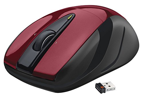 Logitech Mouse senza fili M525 – rosso/nero (rinnovato) - CheBazza!