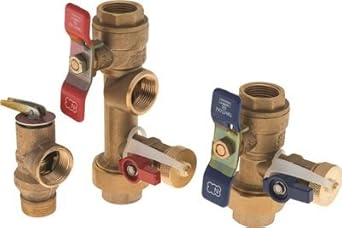 Noritz Tankless Water Heater Isolator Valve Kit (threaded), 3/4 In ...