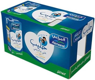 Almarai Uht Full Fat Milk With Vitamin In Tetra Pack, 12 X 1 Litre price in UAE | Amazon UAE ...