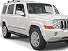 APS Off-Road Side Steps Armor Compatible with Jeep Commander 2006-2010 ...