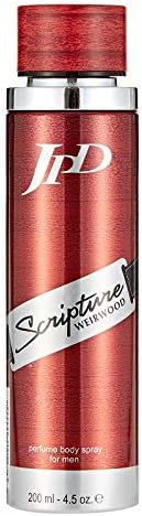 JPD JEAN PAUL DUPONT PARFUM Scripture Weirwood Body Spray for Men/Boys ...