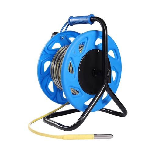 NURII Groundwater Steel Ruler Water Level Gauge, Metal Bracket 200m ...