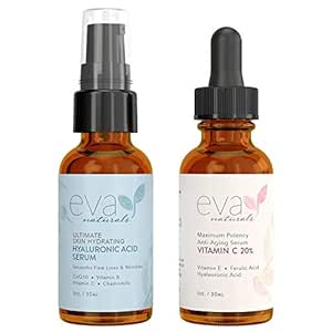 Amazon.com: Eva Naturals Hydrate and Brighten Skincare Bundle ...