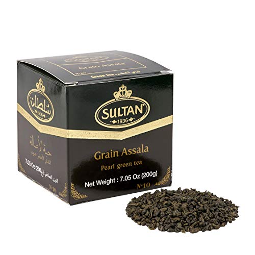 SULTAN TEA Moroccan Assala Loose Green Tea, Herbal Green Teas (Single ...