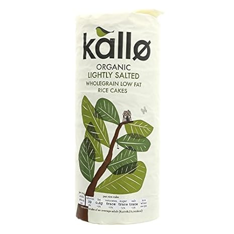 Kallo Organic Original Rice Cakes 130 g (Pack of 6): Amazon.co.uk: Grocery