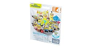 Amazon.com: Mega Bloks Despicable Me Minion Blind Pack Series 3 - Foil ...