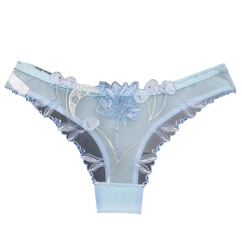 Sekexi Womens Silk Satin transparent G-String Thong Panty Sexy Lace T ...