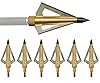Huntingdoor 12Pack 3 Fixed Blade Archery Broadheads 125 Grain Arrow ...